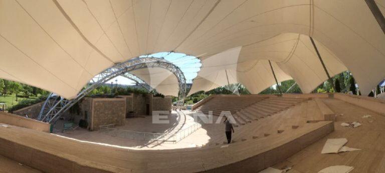 PVC/PTFE/ETFE Membrane Structures - Etna